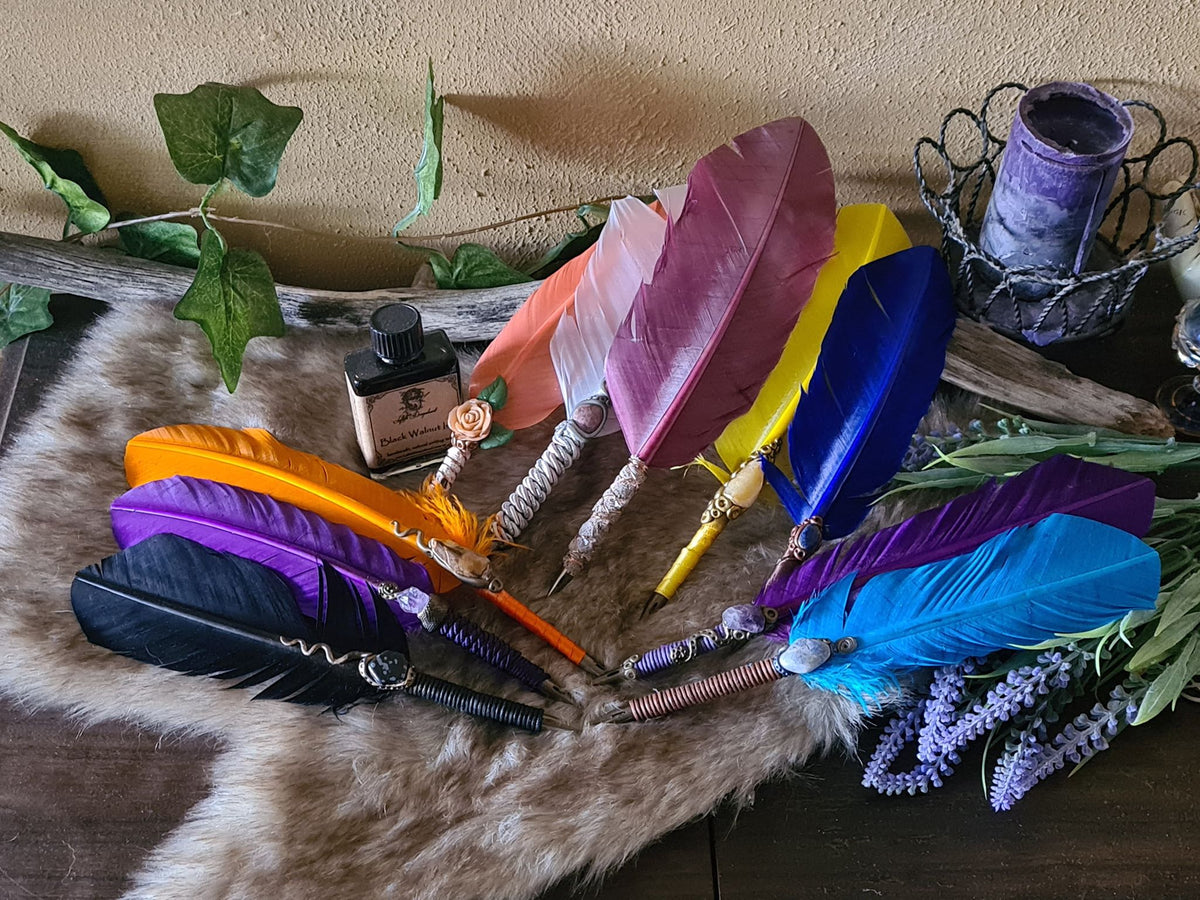 Feather Quill ~ Assorted designs| Lylliths' Emporium