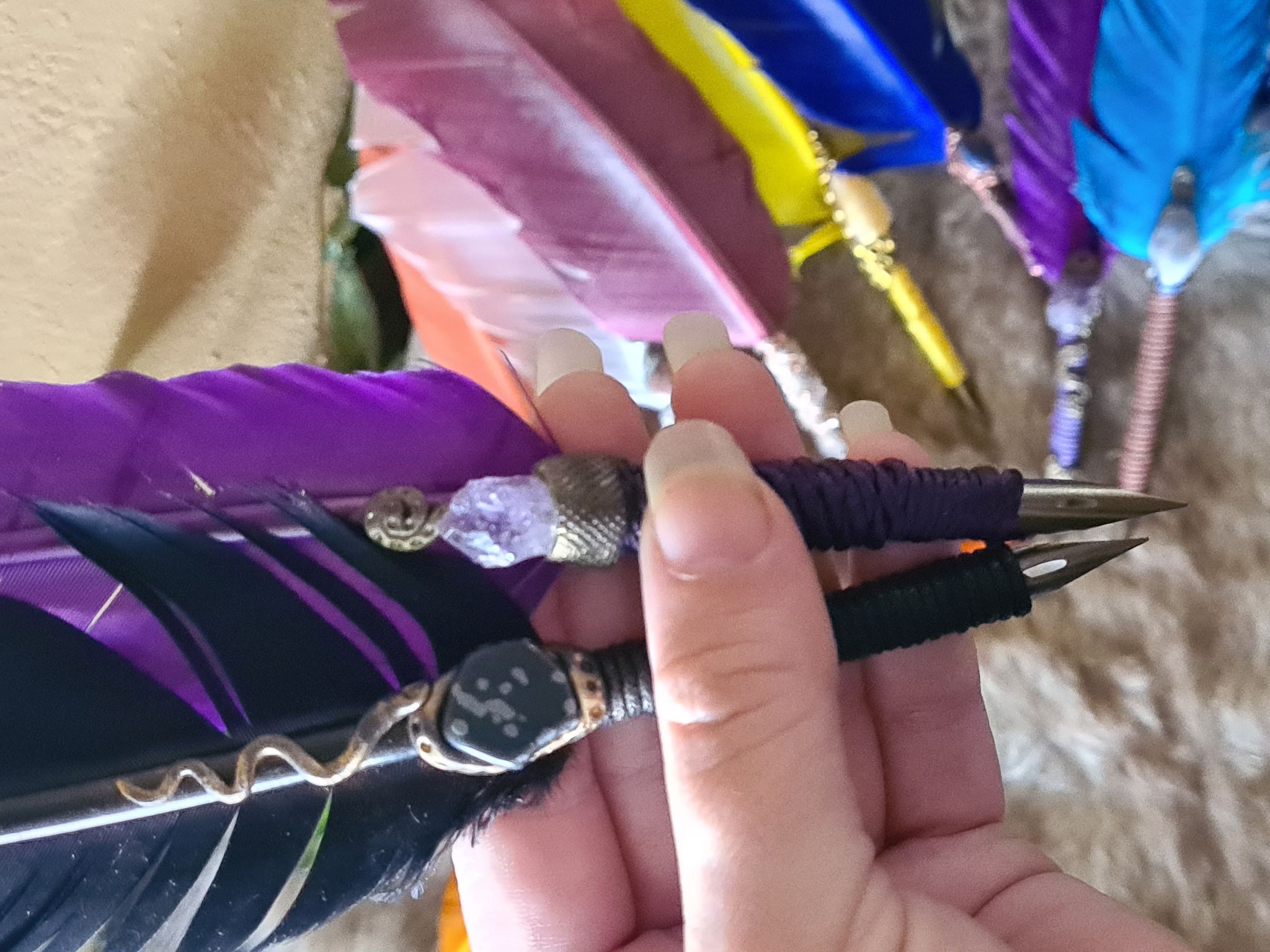 Feather Quill ~ Assorted designs | Lylliths' Emporium