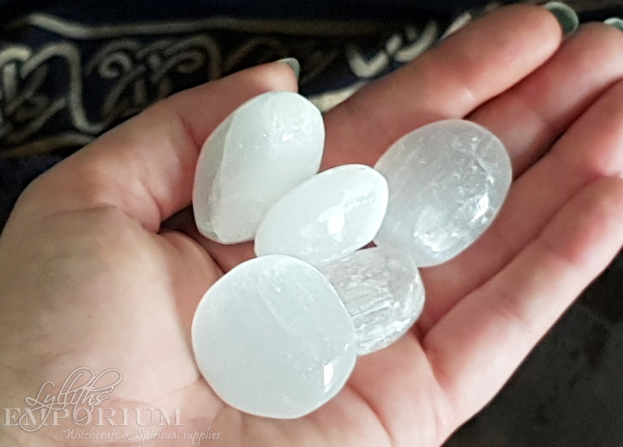 Selenite - Tumbled Stones| Lylliths' Emporium